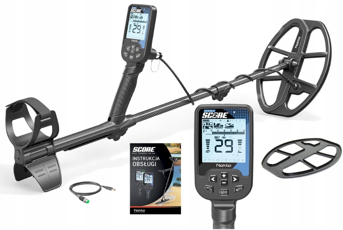 Wykrywacz metali Nokta Double SCORE 2 SC30 12" DD IP68 ...