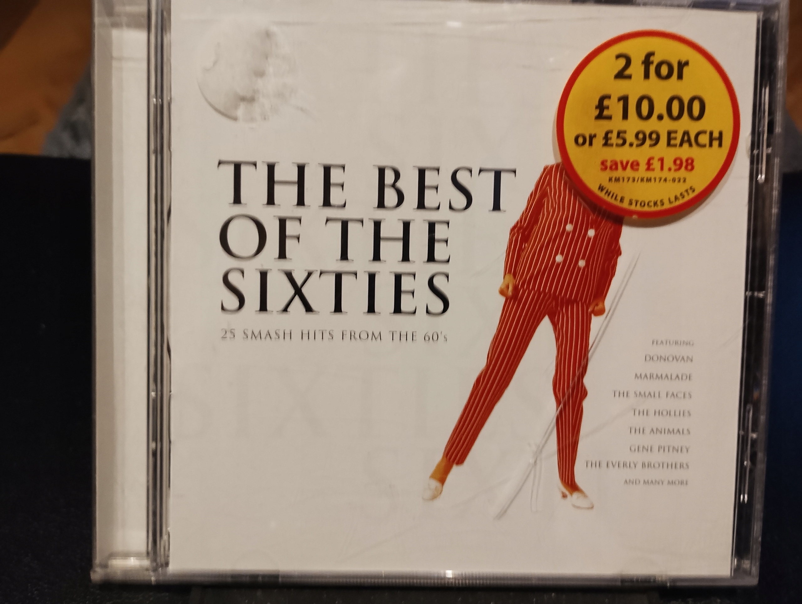P7453|Various – The Best Of The Sixties |CD|5| 15096193828 - Sklepy ...