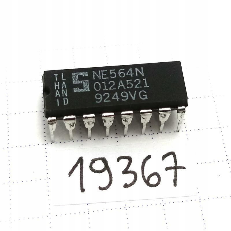 Układ scalony Signetics NE564 Pętla synchronizacji fazy PLL DIP16 ...