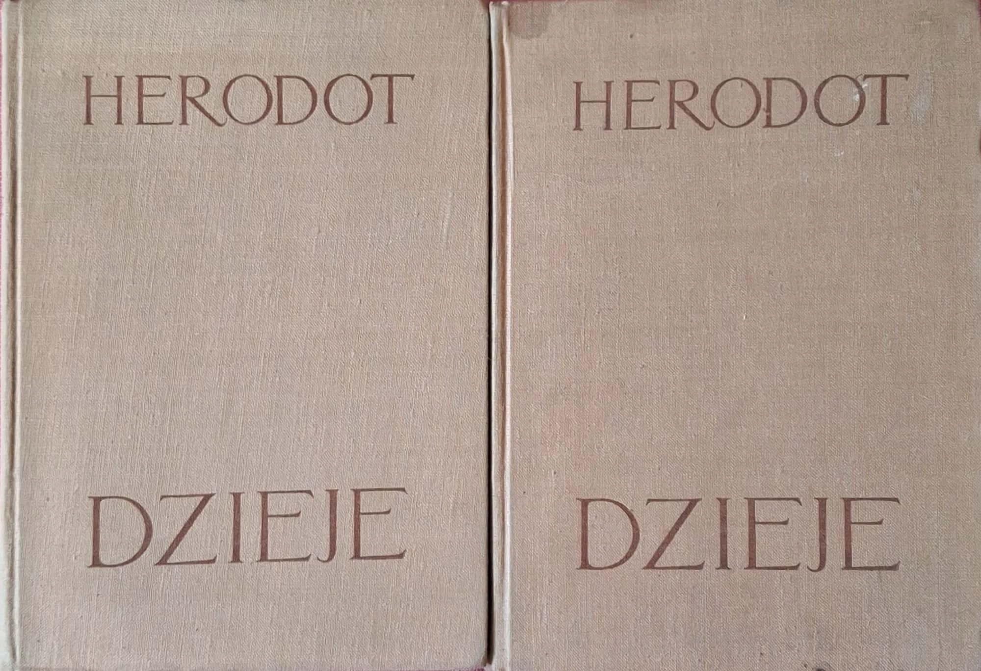 Herodot, Dzieje 1-2 • Cena, Opinie - Allegro