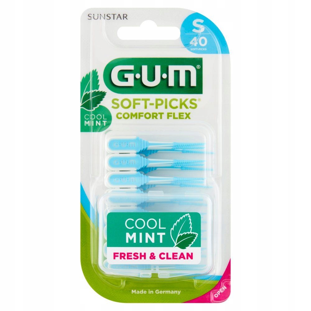 Szczoteczka międzyzębowa SUNSTAR GUM Soft-Picks Comfort Flex Miętowy S ...
