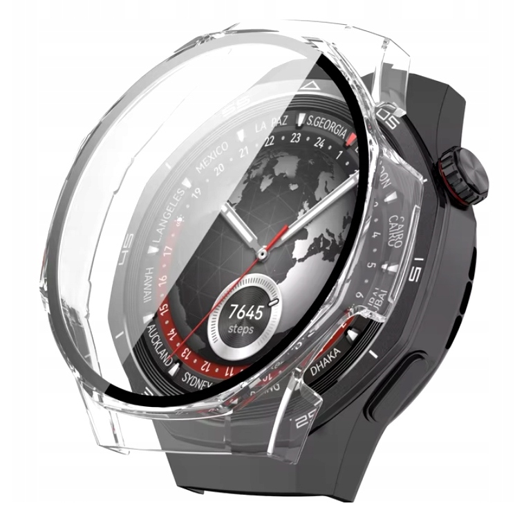 2 az 1-ben tok üveggel Huawei Watch GT 5 PRO 46MM Active / Elite ...