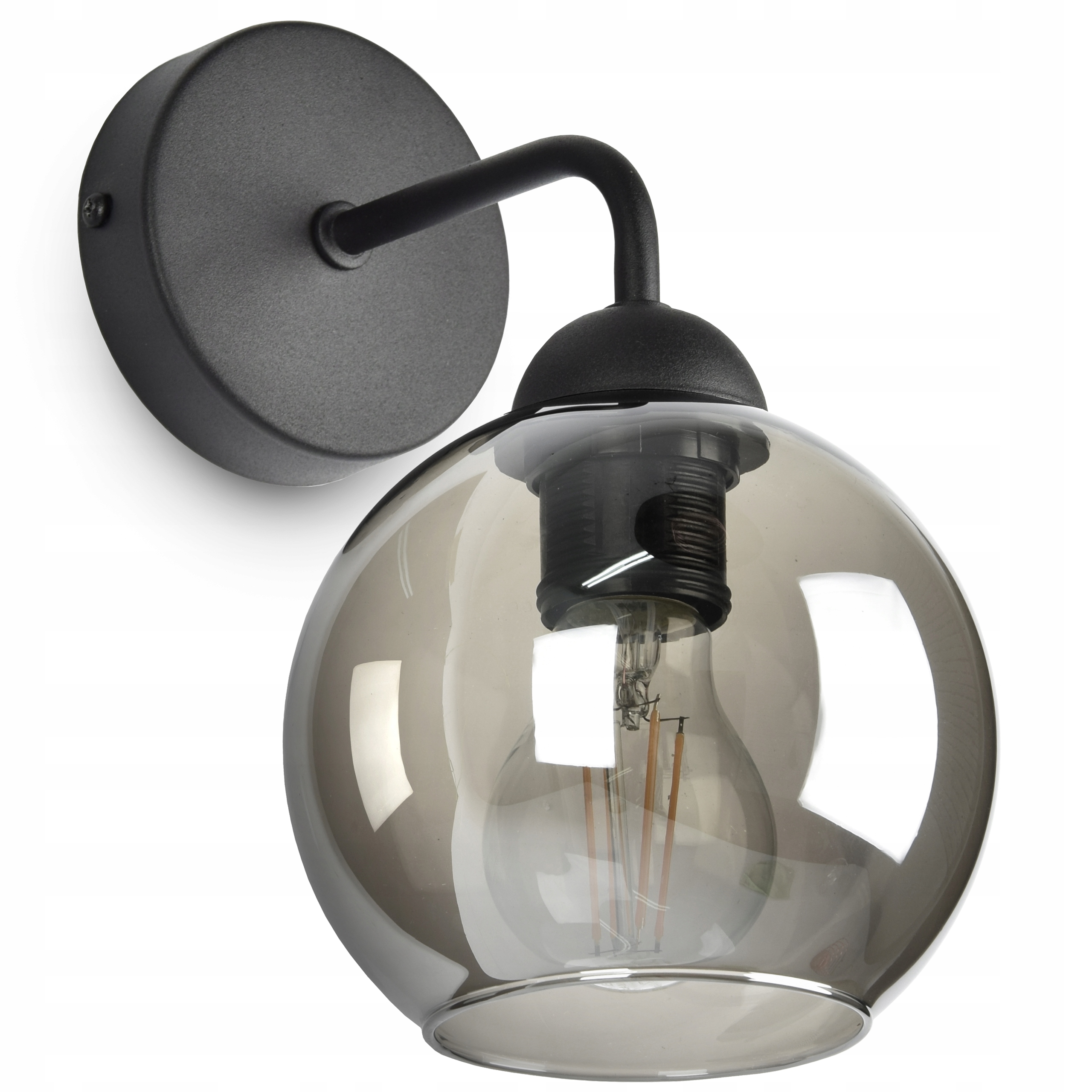 Szklana Lampa Ścienna Kinkiet LED KULA KULE (5907471903852) • Cena ... Szklana Lampa Ścienna Kinkiet LED KULA KULE (5907471903852) • Cena ...