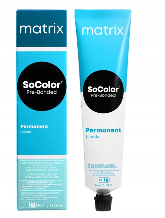 Matrix SoColor Pre-Bonded farba do włosów UL-A+ 90 (3474636990894 ...