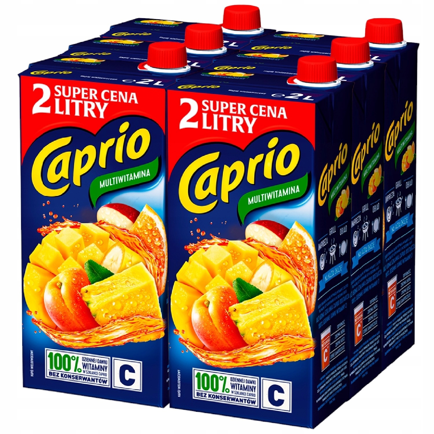 Sok Caprio 2l - Niska cena na Allegro.pl