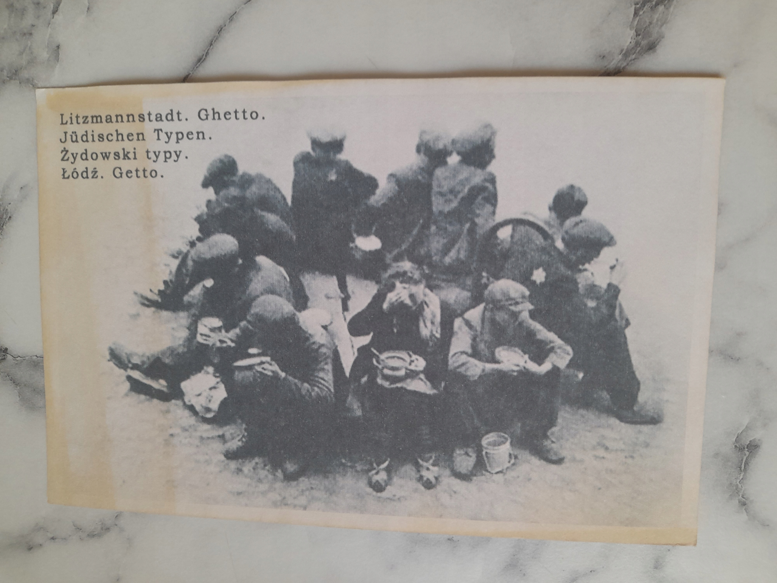 JUDAICA HAJÓ GETTÓ LITZMANNSTADT ZSIDÓ TÍPUSOK MÁSOLAT za 545.00HUF-ért ...