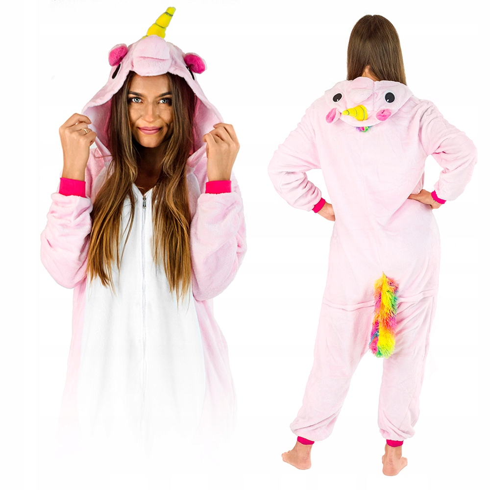 KOSTIUM ONESIE KIGURUMI RÓŻOWY JEDNOROŻEC JEDNOCZĘŚCIOWA PIŻAMA S ... KOSTIUM ONESIE KIGURUMI RÓŻOWY JEDNOROŻEC JEDNOCZĘŚCIOWA PIŻAMA S ...