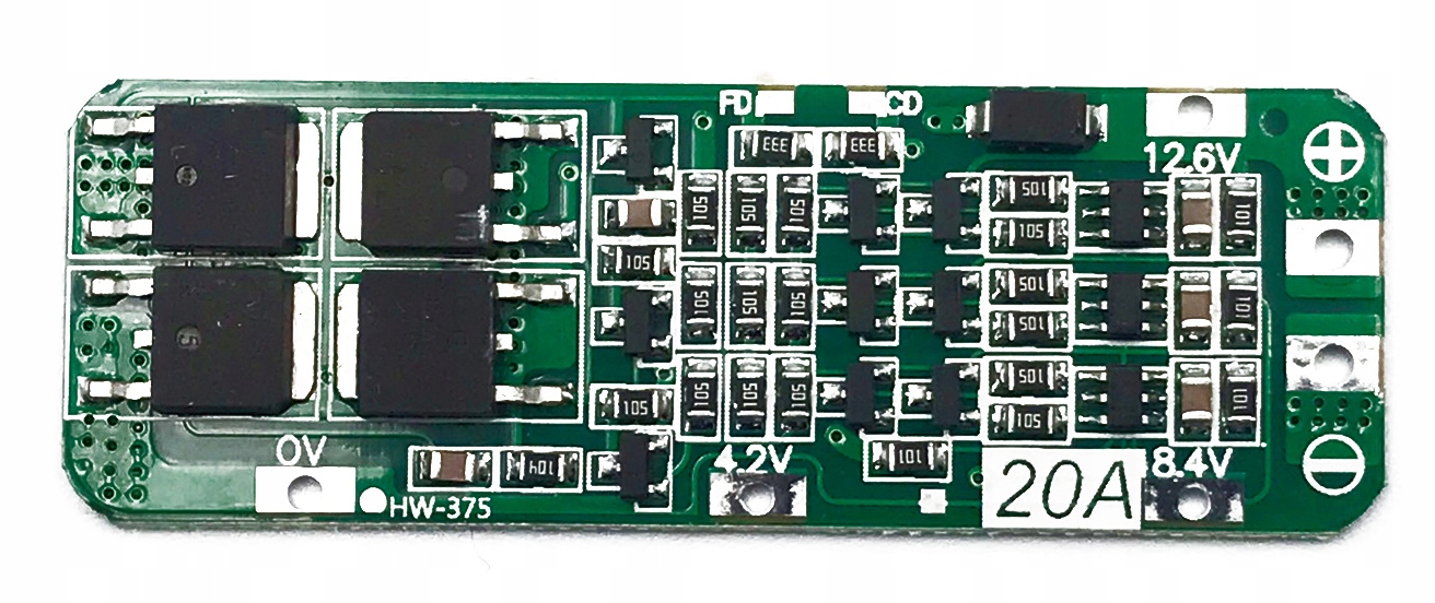 BMS 3S 20A 12,6V ogniwa Li-ion 18650 - Sklep, Opinie, Cena w Allegro.pl