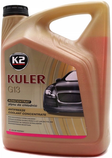 K2 KULER RÓŻOWY Koncentrat płynu do chłodnic G13 5 5906534014788 za 41 ...