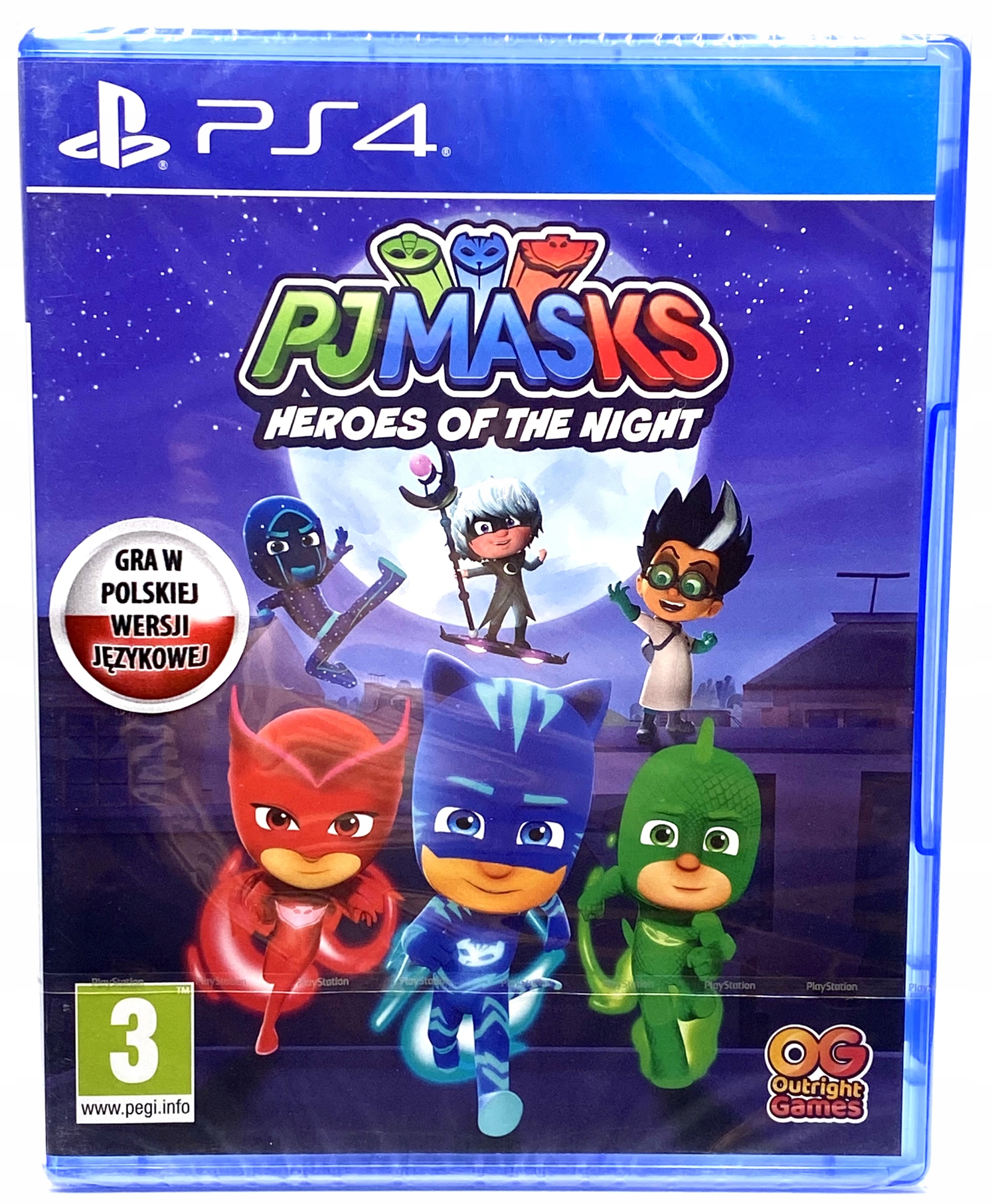 Pidżamersi: Bohaterowie Nocy PlayStation 4 (PS4) pudełkowa - Stan: Nowy ...