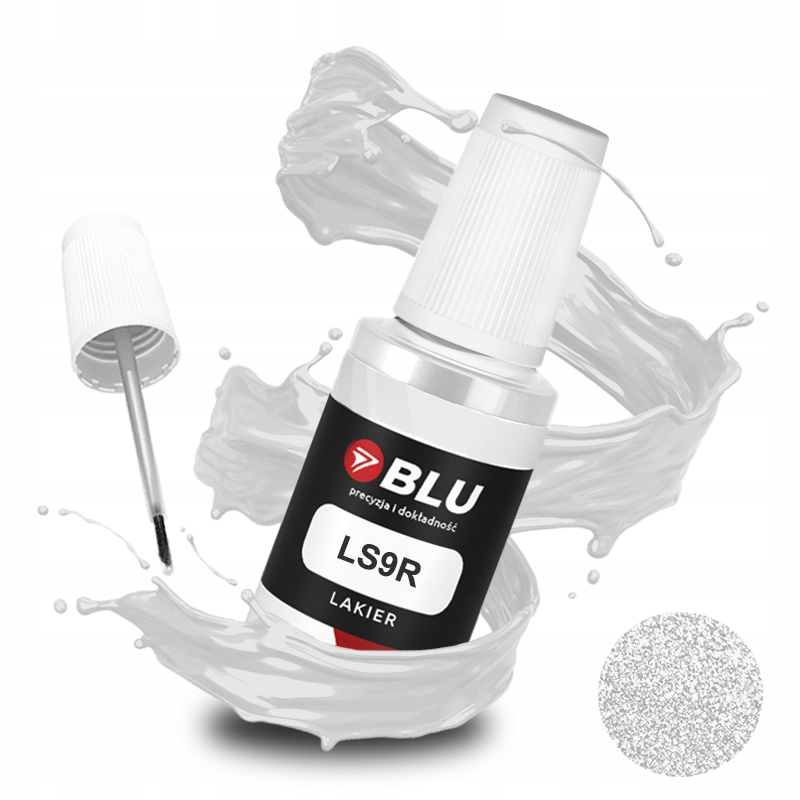 Lakier zaprawka samochodowa LS9R biały glacierwhite do AUDI 20ml BLU ...
