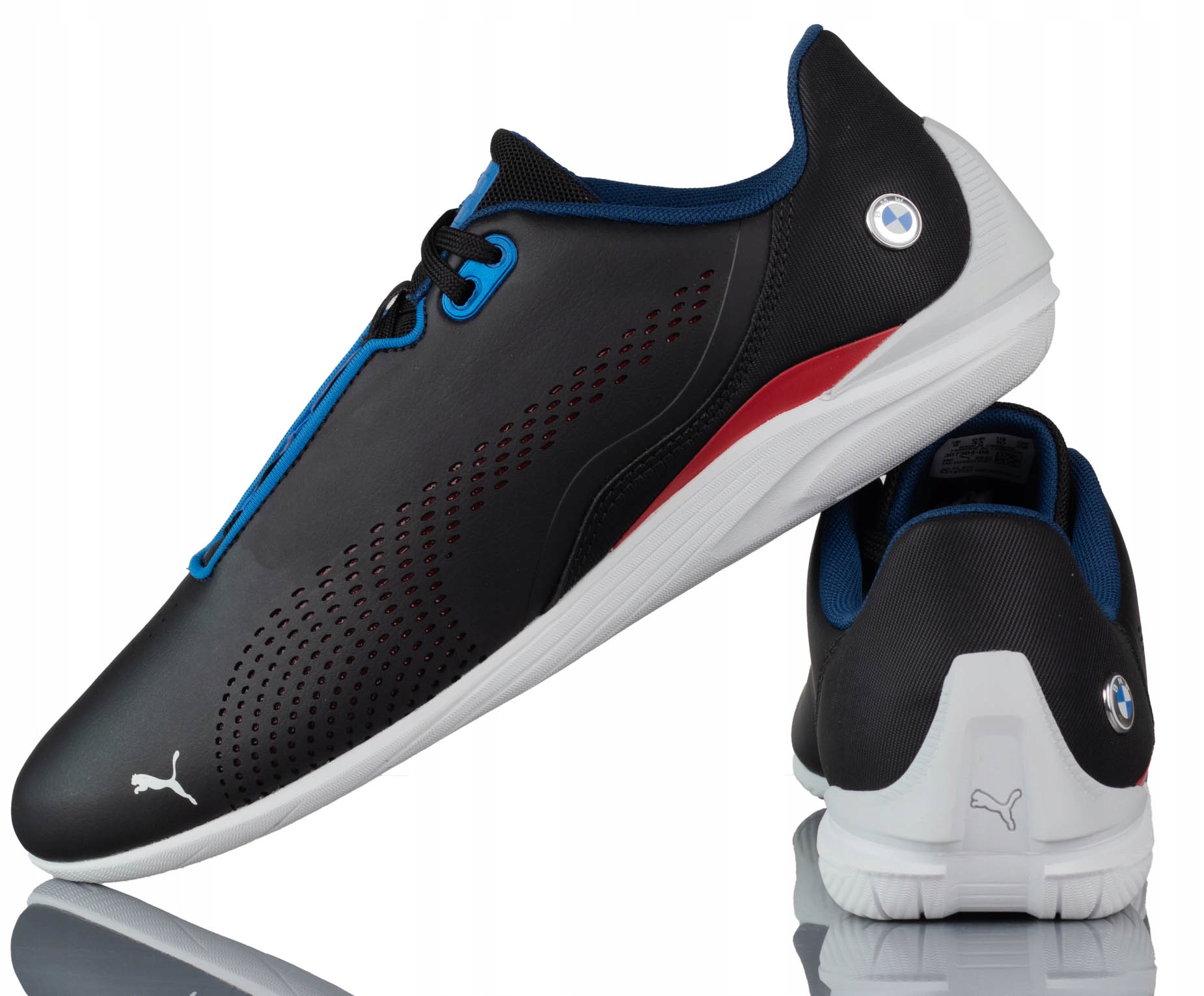 BUTY PUMA BMW MMS DRIFT CAT DECIMA SKÓZANE 307304 08 CZARNE R-40 ...