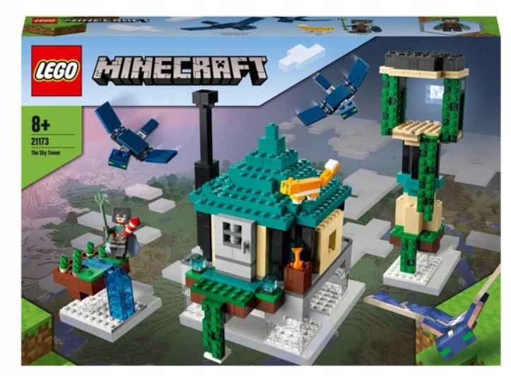 Lego 21173 MINECRAFT PODNIEBNA WIEŻA (5702016913910) • Cena, Opinie ...