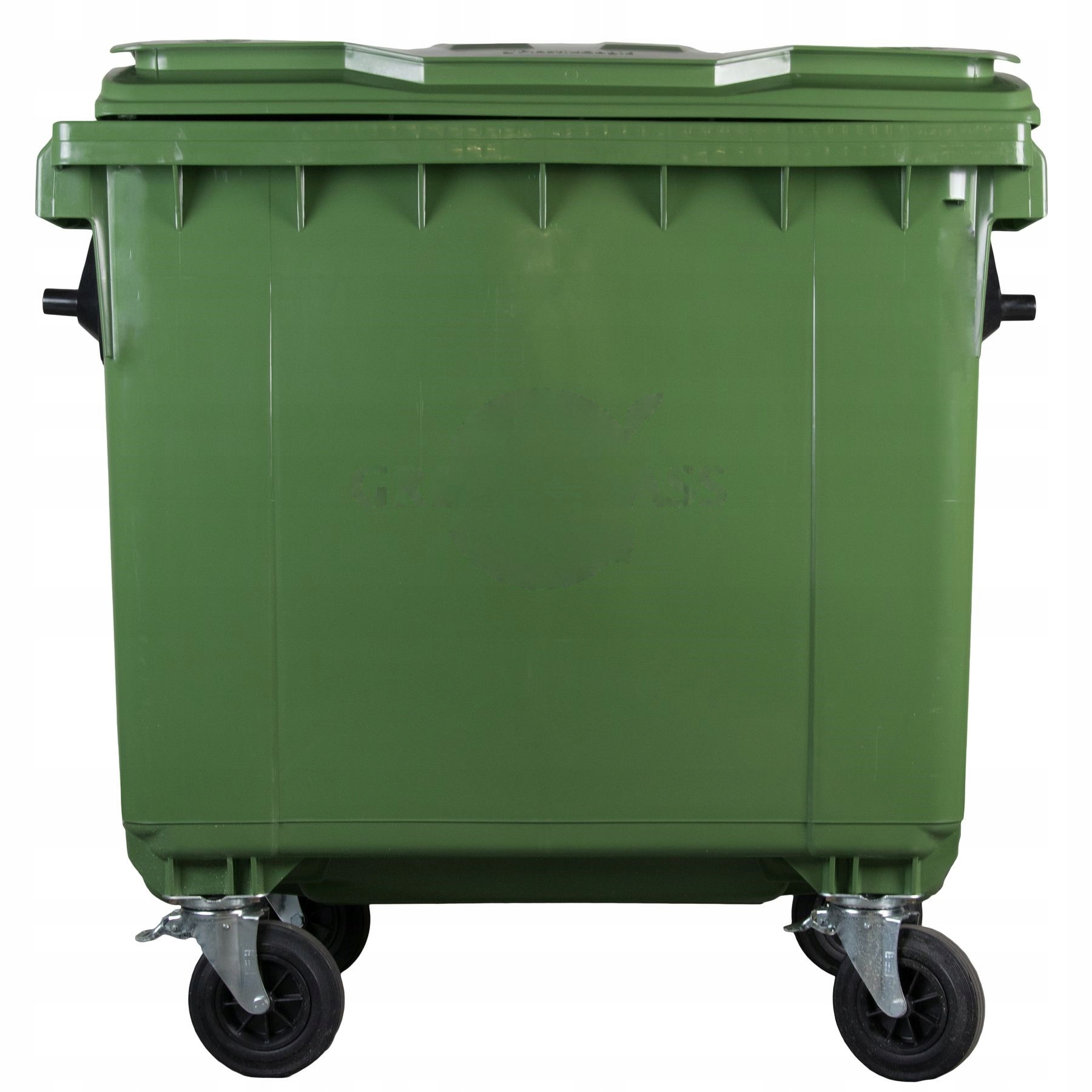 Kontener Pojemnik Na Śmieci Odpady 1100 PG zielony (EKO-KOSZ-1100-Z-PG ...