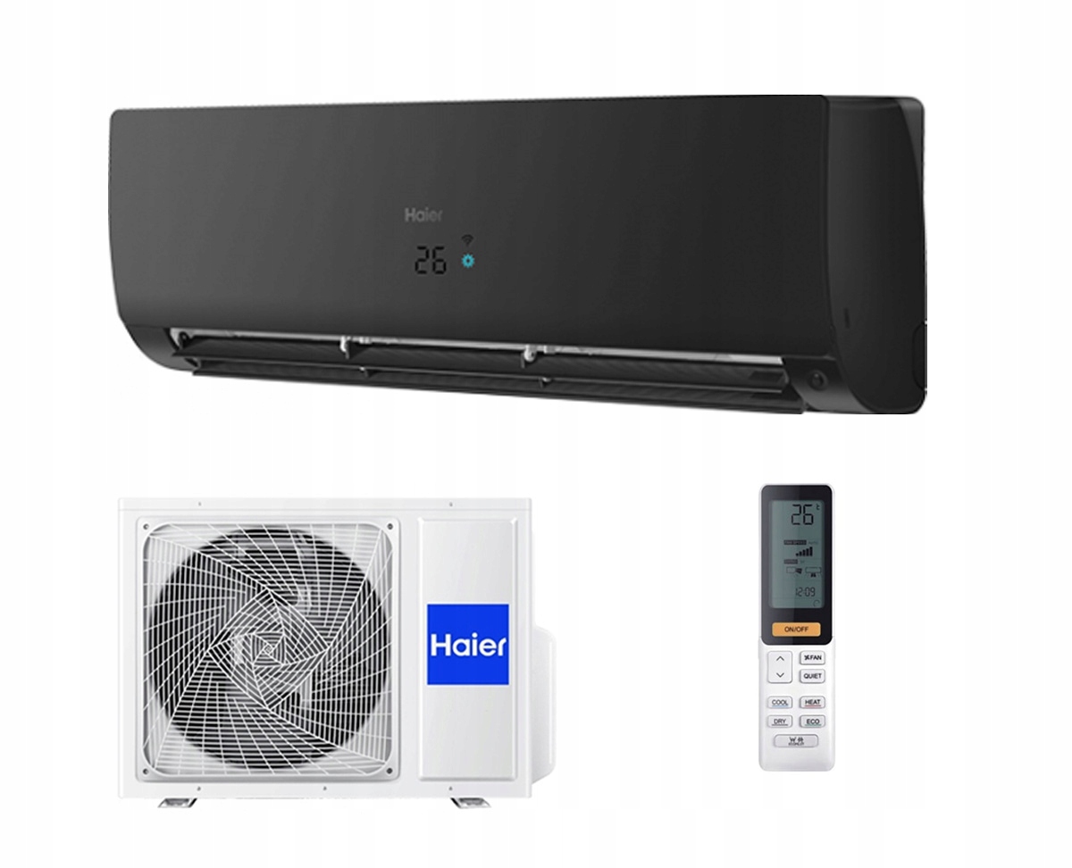 Klimatyzator Haier FLEXIS Plus 7,0kW Czarny Mat UV • Cena, Opinie ...