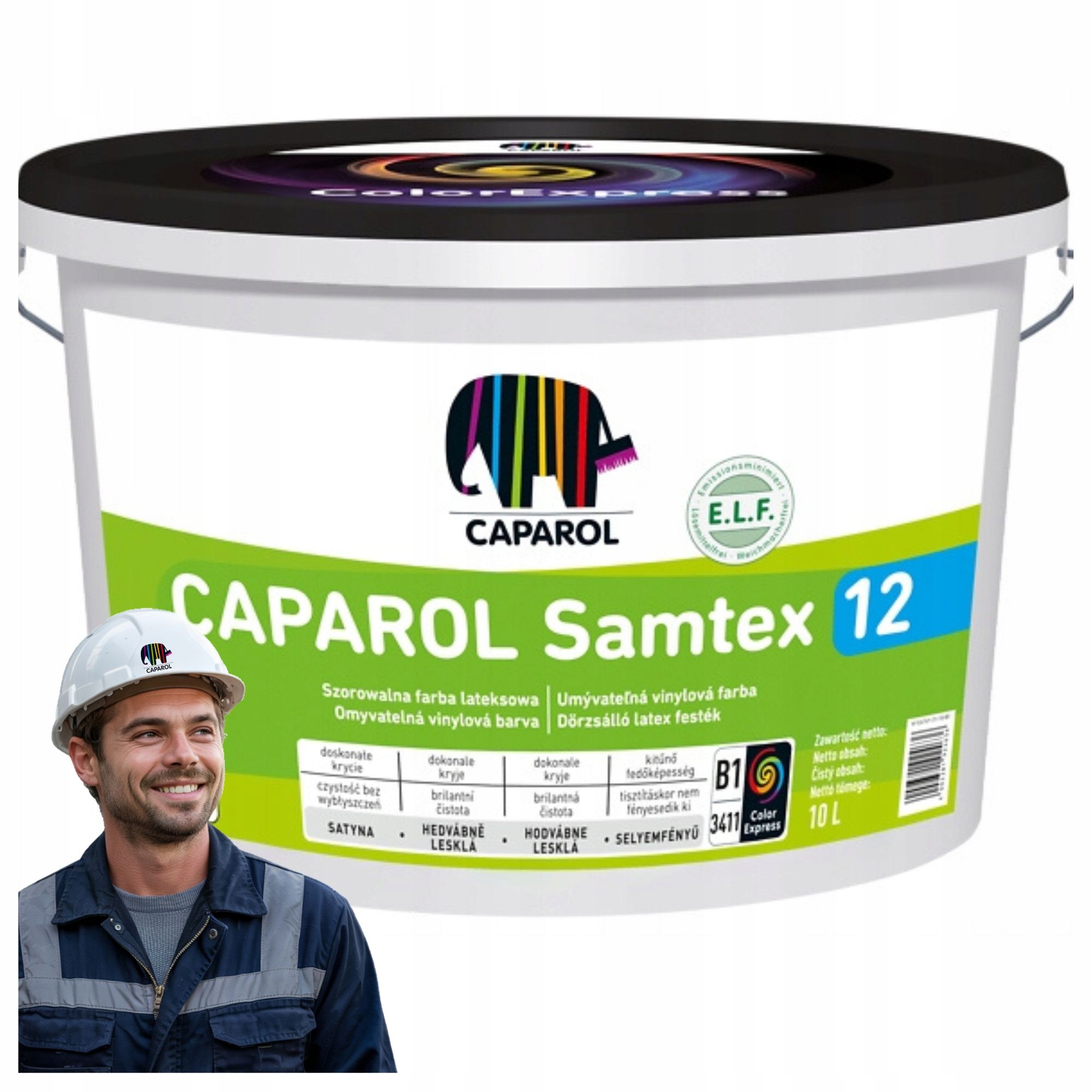 Caparol Samtex 3 10 L - Niska cena na Allegro