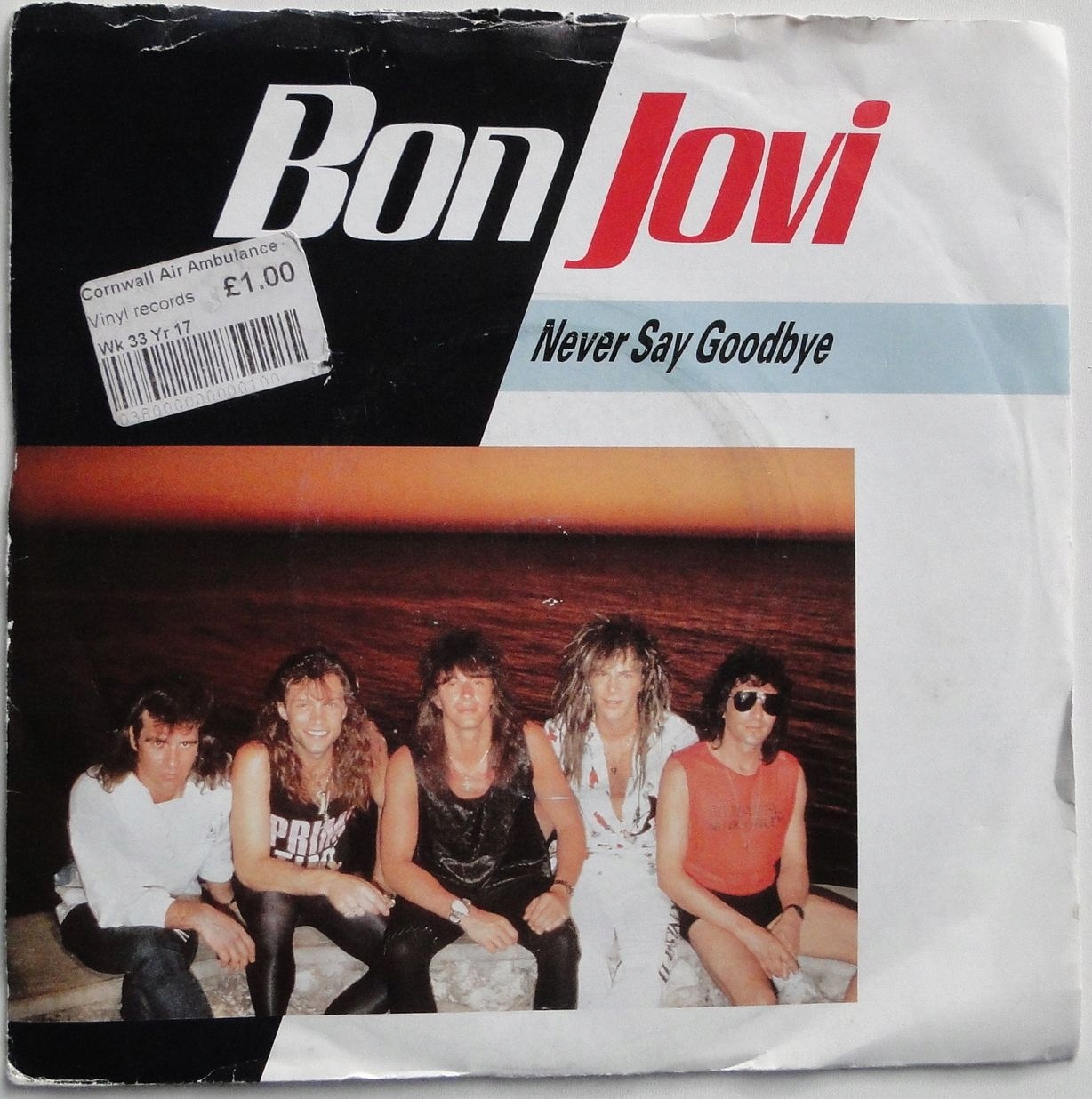 Never Say Goodbye (singiel 7 cali) Bon Jovi Winyl • Cena, Opinie - Allegro