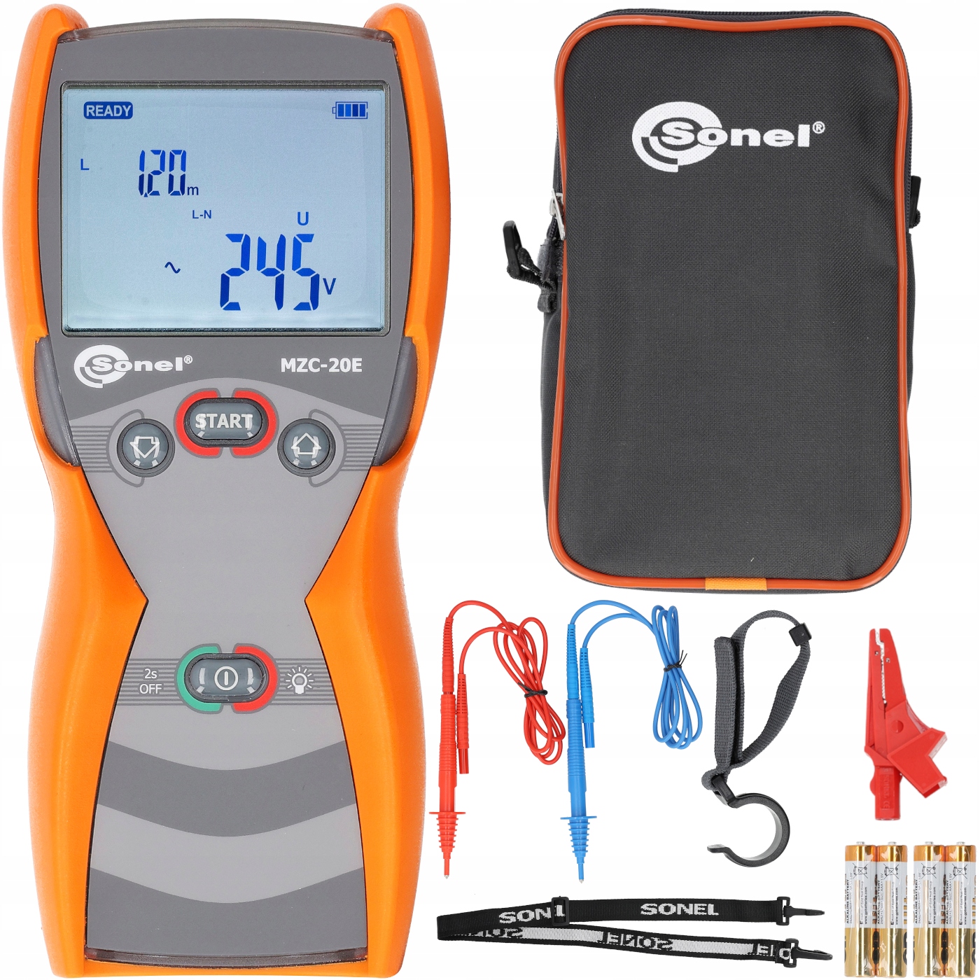 Detektor napięcia Sonel MZC-20E akumulatorowy (5907624024458) • Cena ...