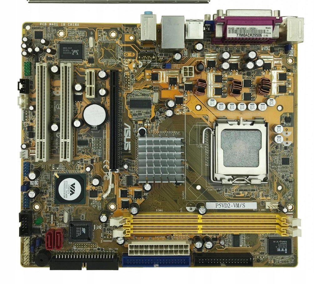 775 ASUS P5VD2-VM/S 1.00G 100% OK *gN w Żórawina - Sklep, Opinie, Cena ...