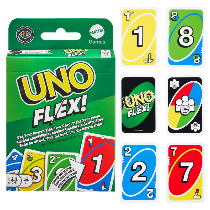 Gra karciana Mattel UNO Flex! - Stan: Nowy 29.90PLN - Sklepy, Opinie ...
