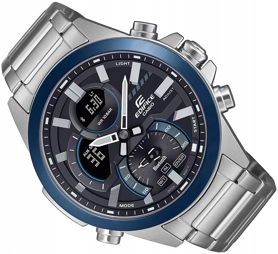 Zegarek Casio EDIFICE ECB-30DB-1AEF BLUETOOTH (4549526365997) • Cena, Opinie • Męskie ...