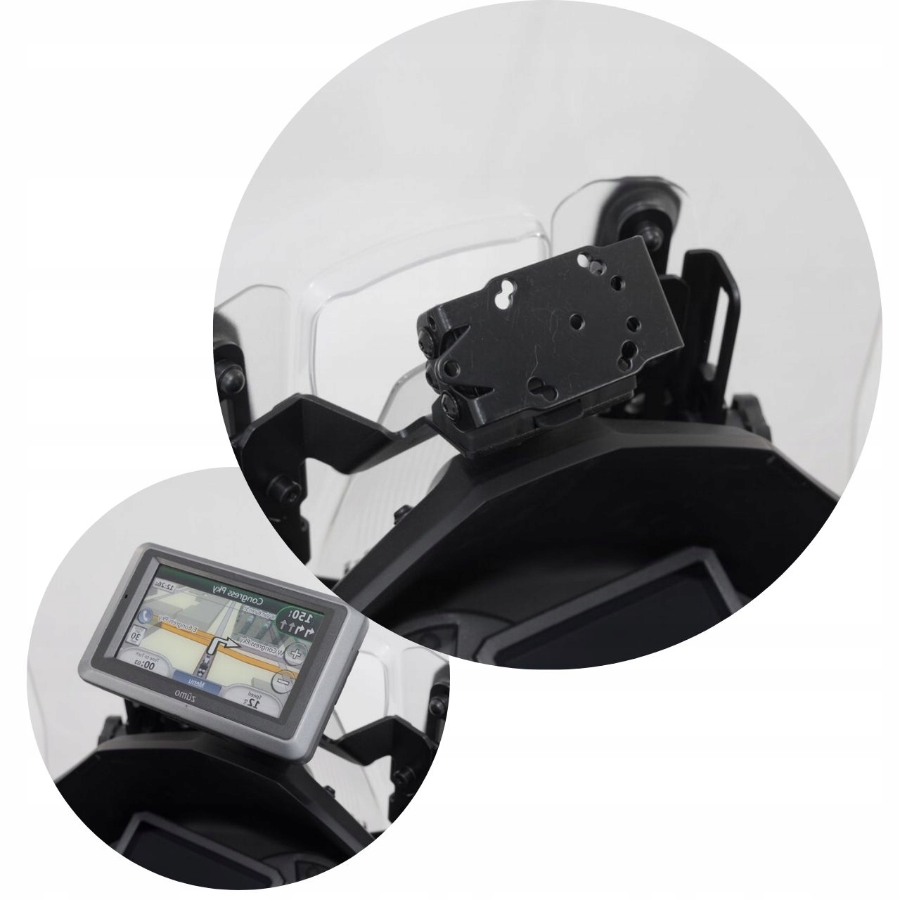 GPS TARTÓ A PILÓTAFÜLKÉBEN SW MOTECH COCKPIT GPS MOUNT za 28175.00HUF ...