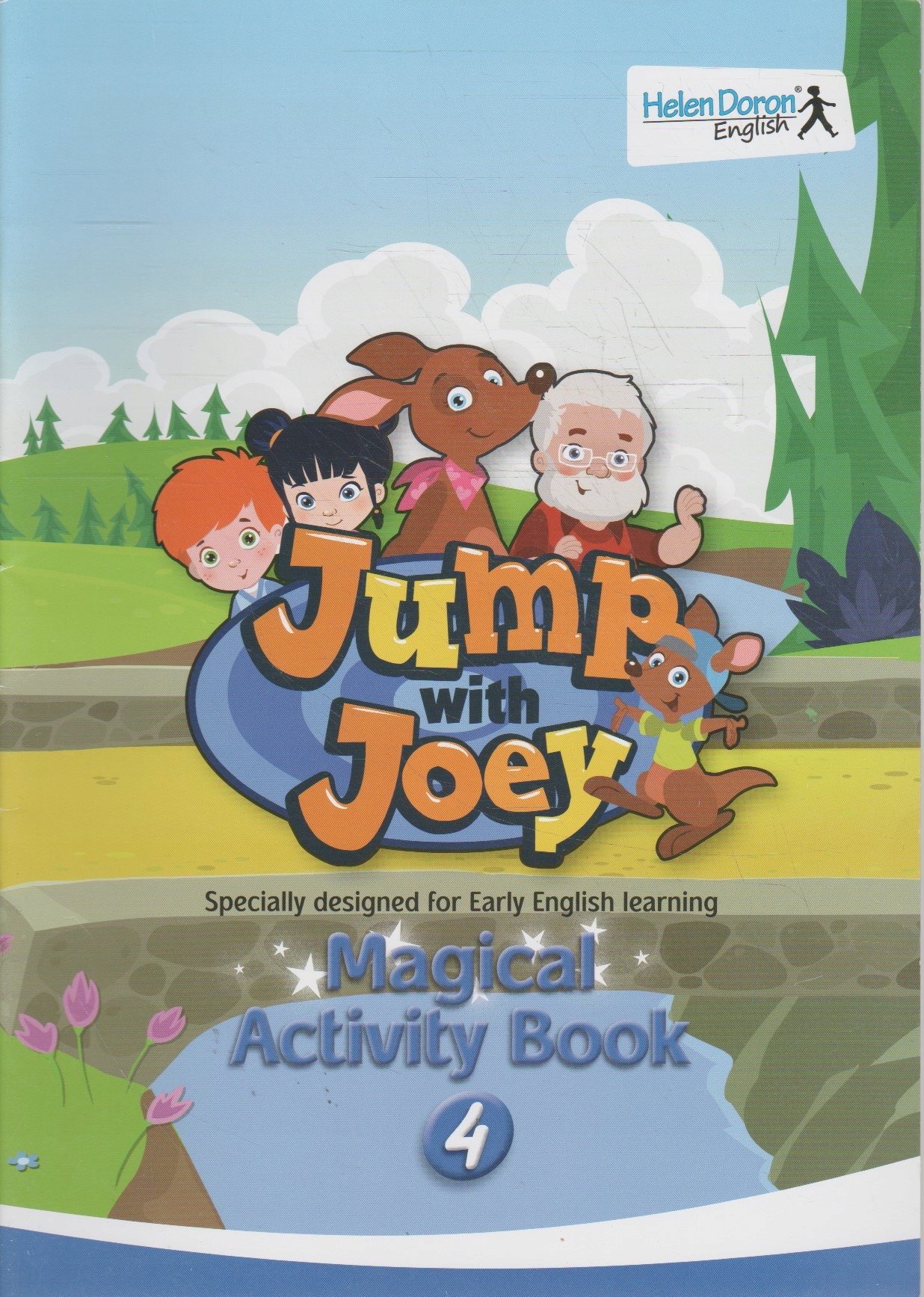 JUMP WITH JOEY Helen Doron English Magical activity book 4 (15201926315) | Książka Allegro