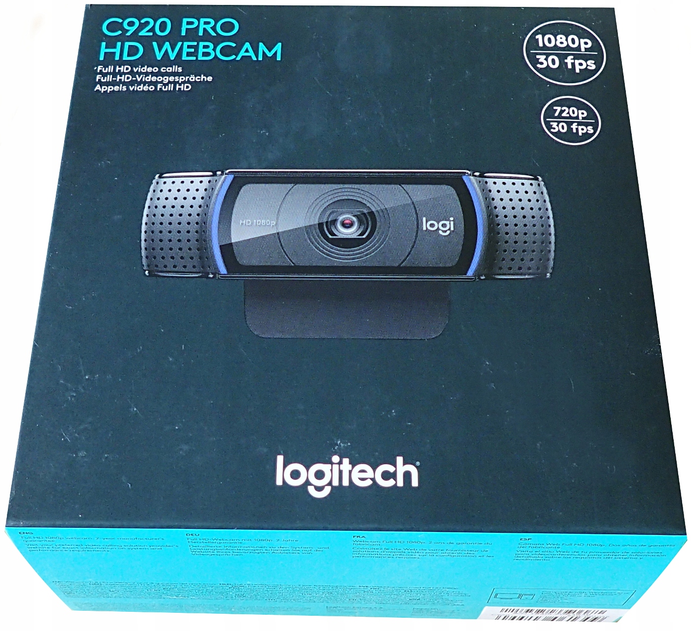 Kamera internetowa WebCam Logitech C920 HD Pro do Komputera PC Laptopa ...