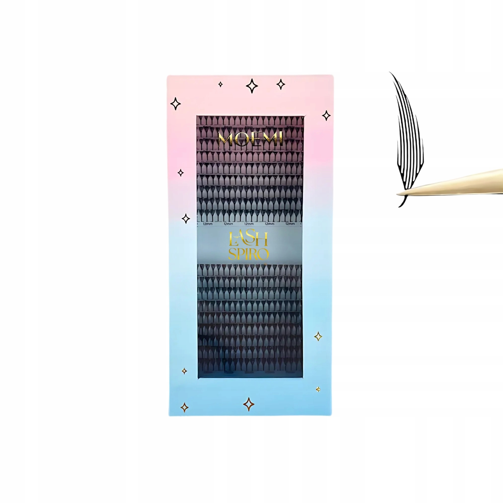 Rzęsy Anime Lashes Moemi Lash Spiro – Efekt Manga, Rzęsy Piórka, Mokry ...