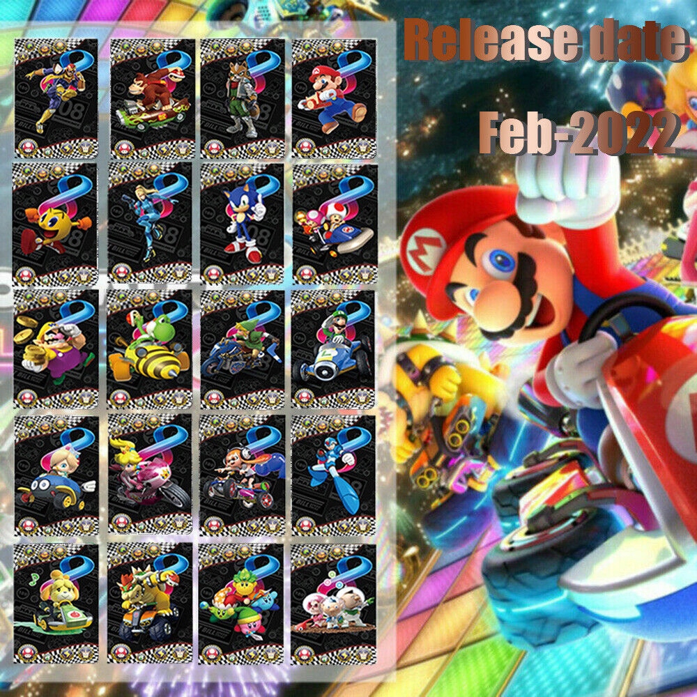 For Mario Kart 8 Deluxe NFC PVC Amiibo Cards 13238125204 - Sklepy ...