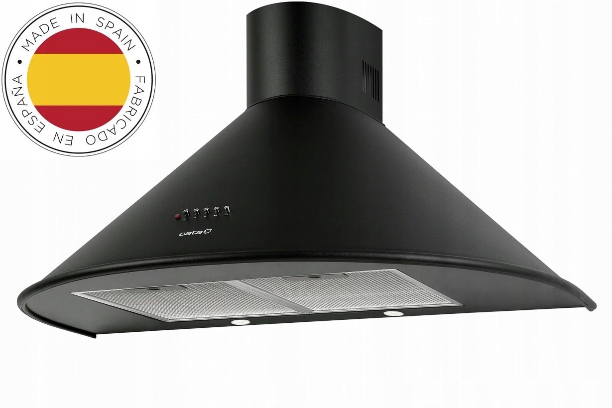 Okap przyścienny / kominowy retro Cata Q-7760 czarny - Sklep, Opinie ...