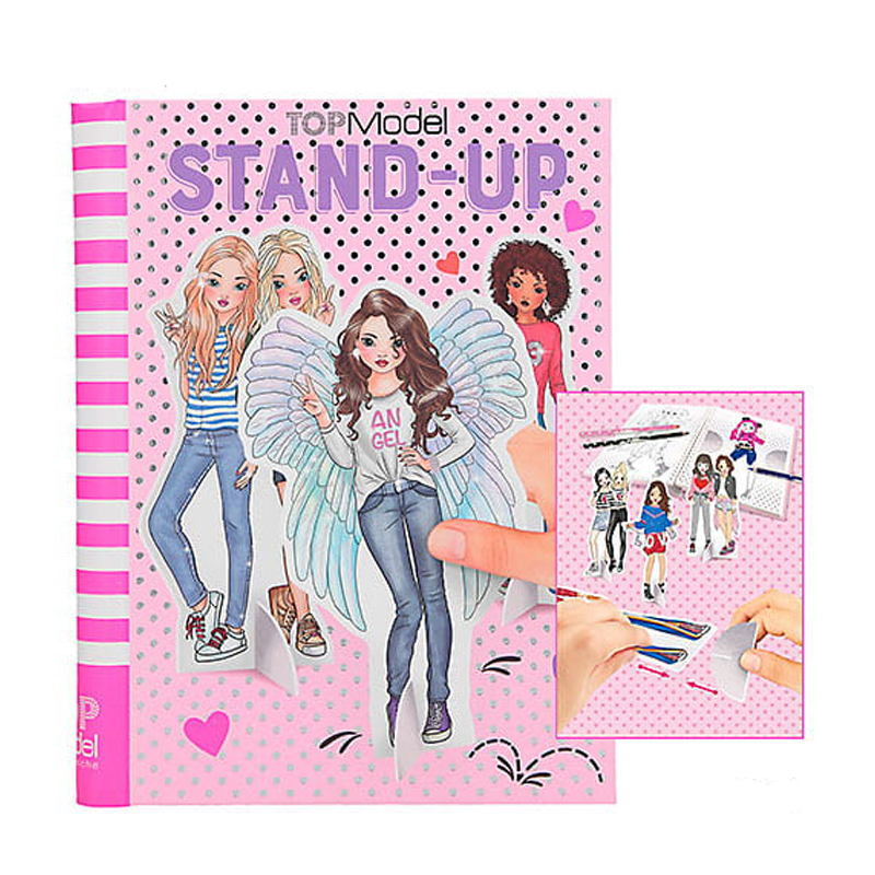 Top Model STAND-UP SKETCHBOOK so stojacou postavou | KúpSiTo.sk - Tovar ...