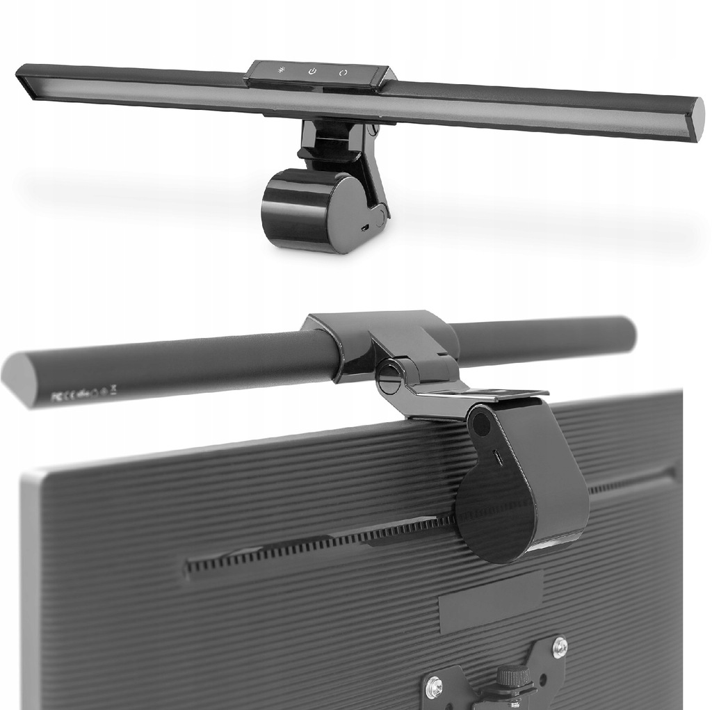 LAMPKA DO KOMPUTERA MONITORA LED REGULOWANA 5 BARW ŚWIATŁA USB 5W ...