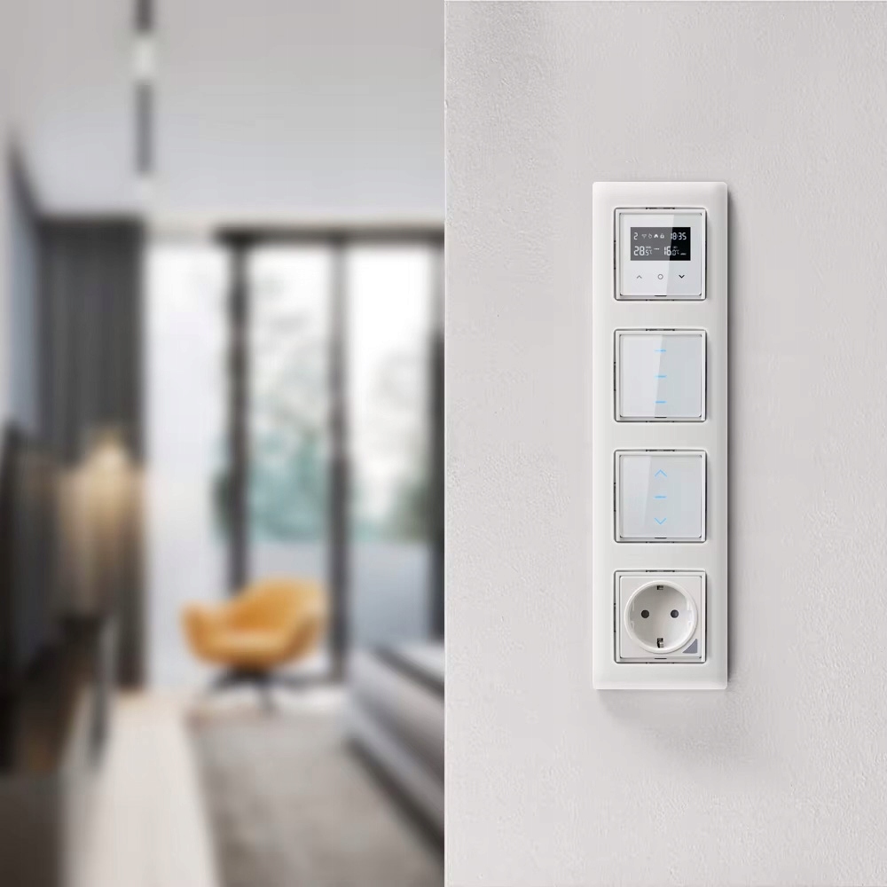 PSMART INTELIGENTNY TERMOSTAT ZWIERNY PIEC BOJLER 3A BIAŁY RM WIFI TUYA ...