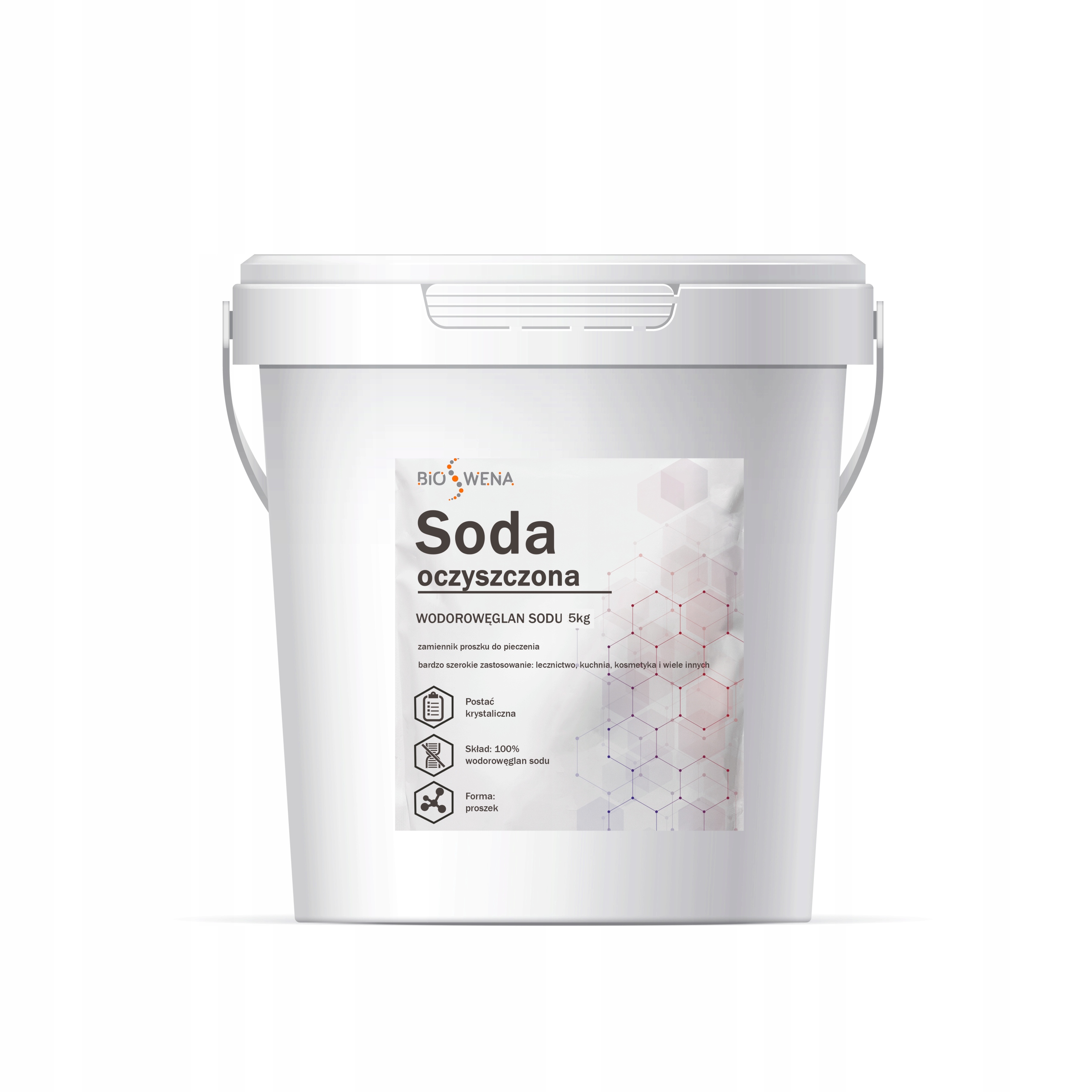 SODA OCZYSZCZONA wodorowęglan sodu 5kg DO PRANIA 13345388910 - Allegro.pl