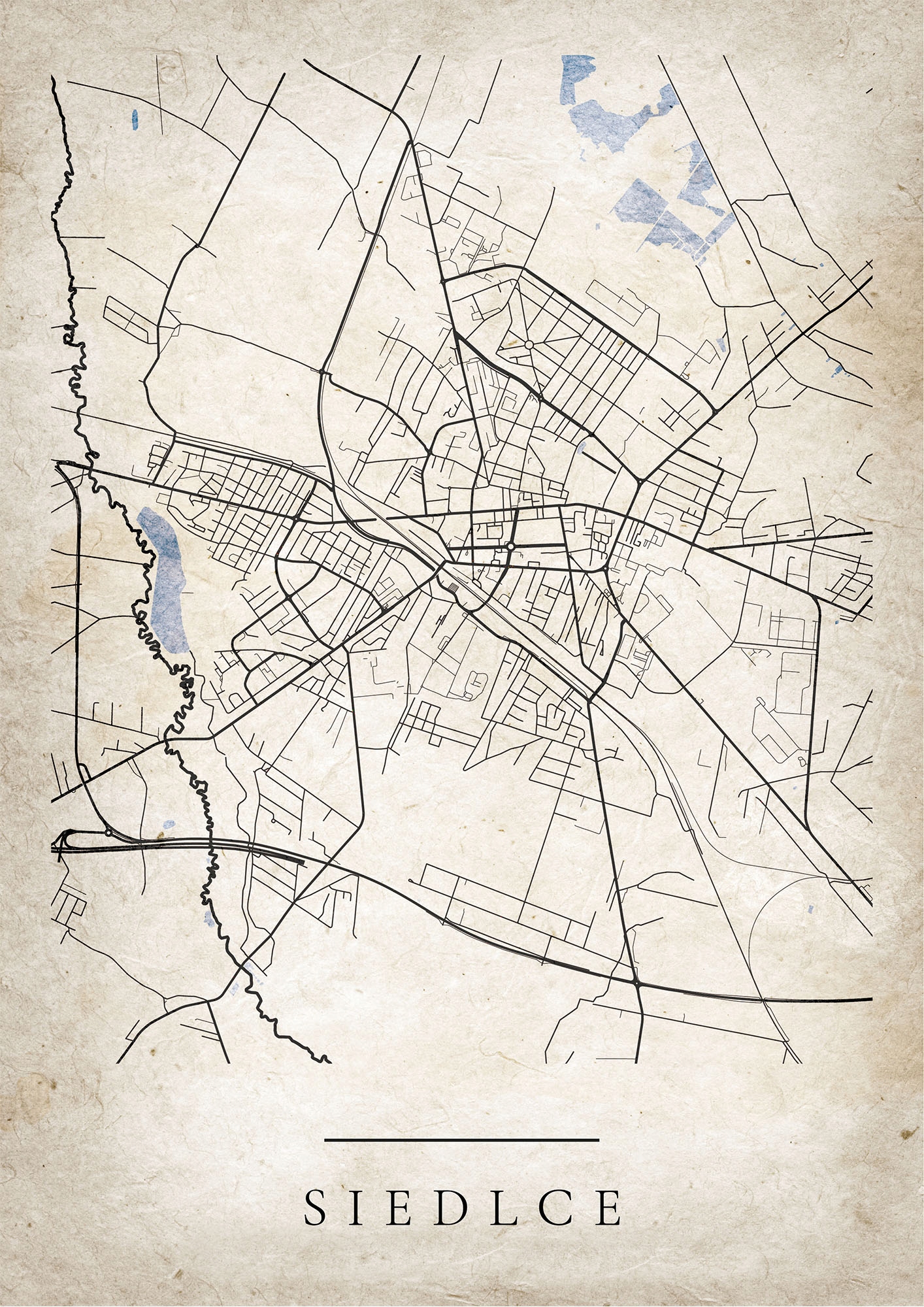 Plakat Mapy style bez ramy 61 x 91 cm • Cena, Opinie • Plakaty ...