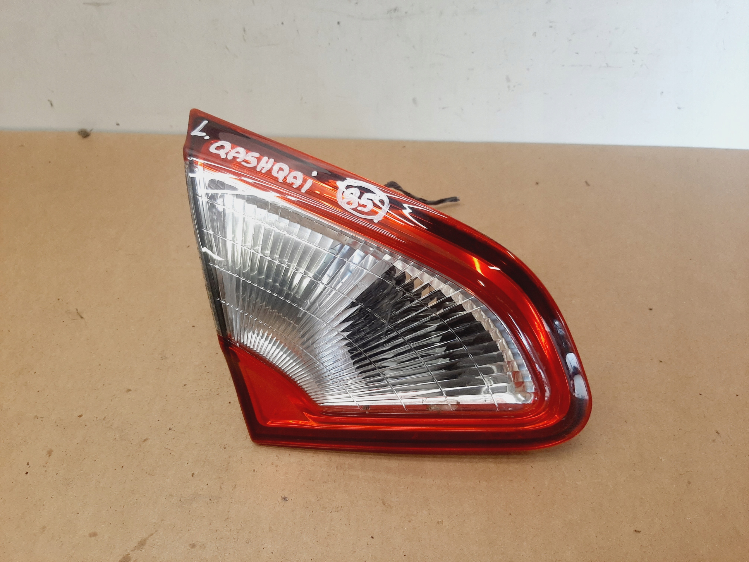 LAMPA TYL W KLAPE KLAPY LEWA NISSAN QASHQAI J10 LIFT LATA 2010-2013 za ...