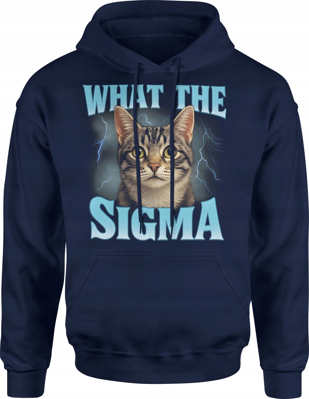 MIKINA WHAT THE SIGMA KOT S KOČKOU VTIPNÁ TIK TOK MEMY MEME PÁNSKÁ S ...