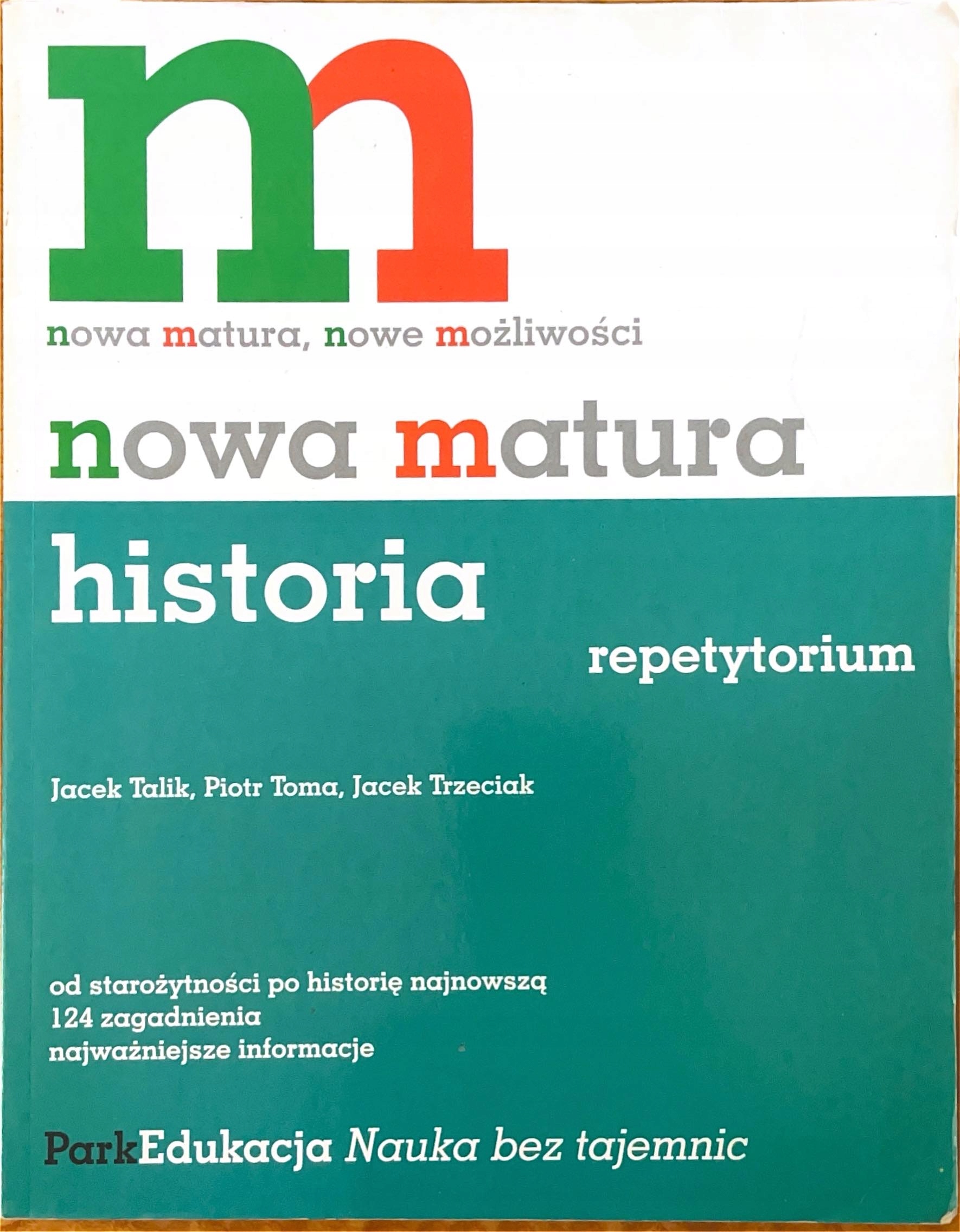 NOWA MATURA HISTORIA repetytorium Talik, Toma, Trzeciak | Podręcznik do ...