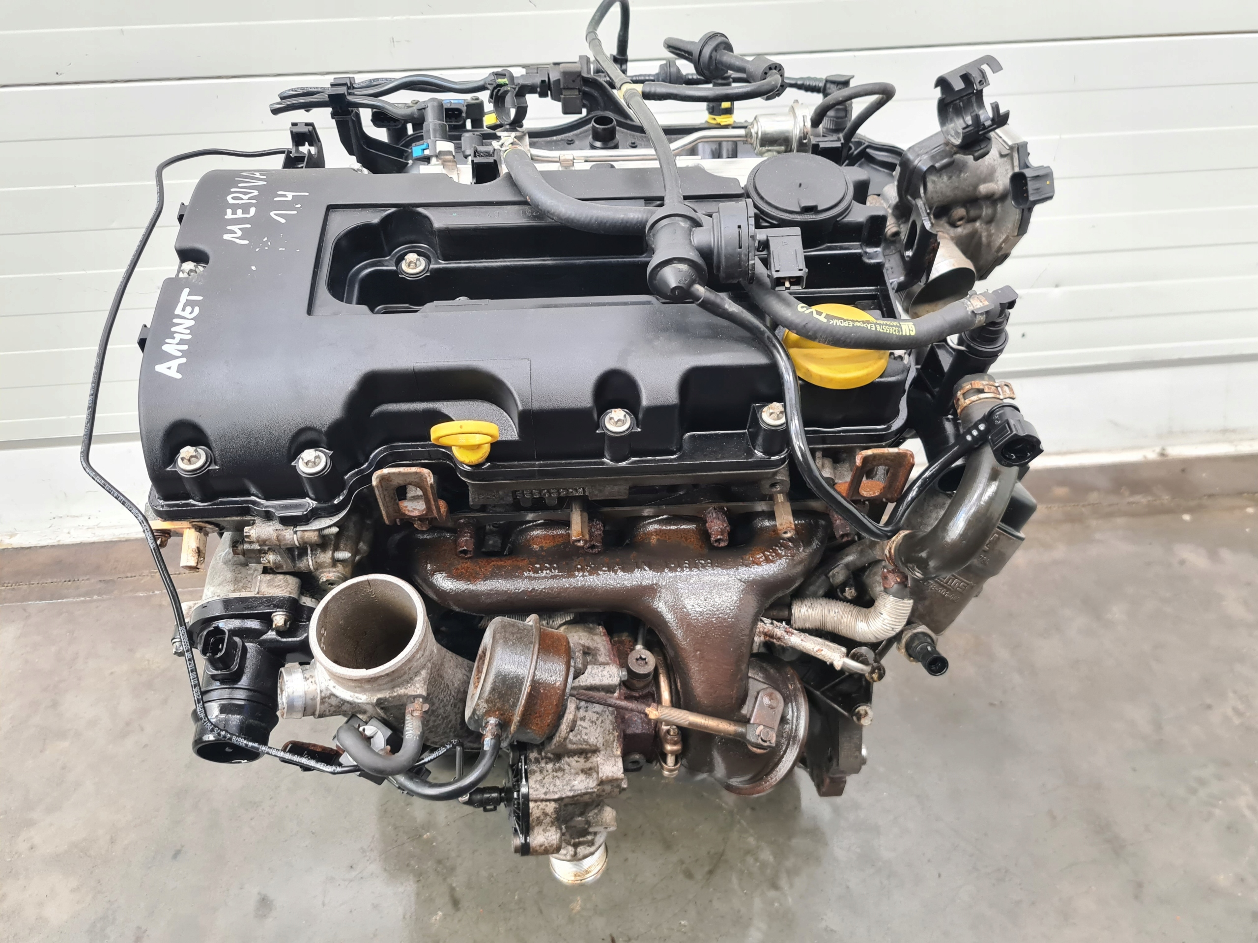 OPEL MERIVA B MOKKA 1.4 TURBO SILNIK A14NET GWARANCJA A14NET za 6400 zł ...