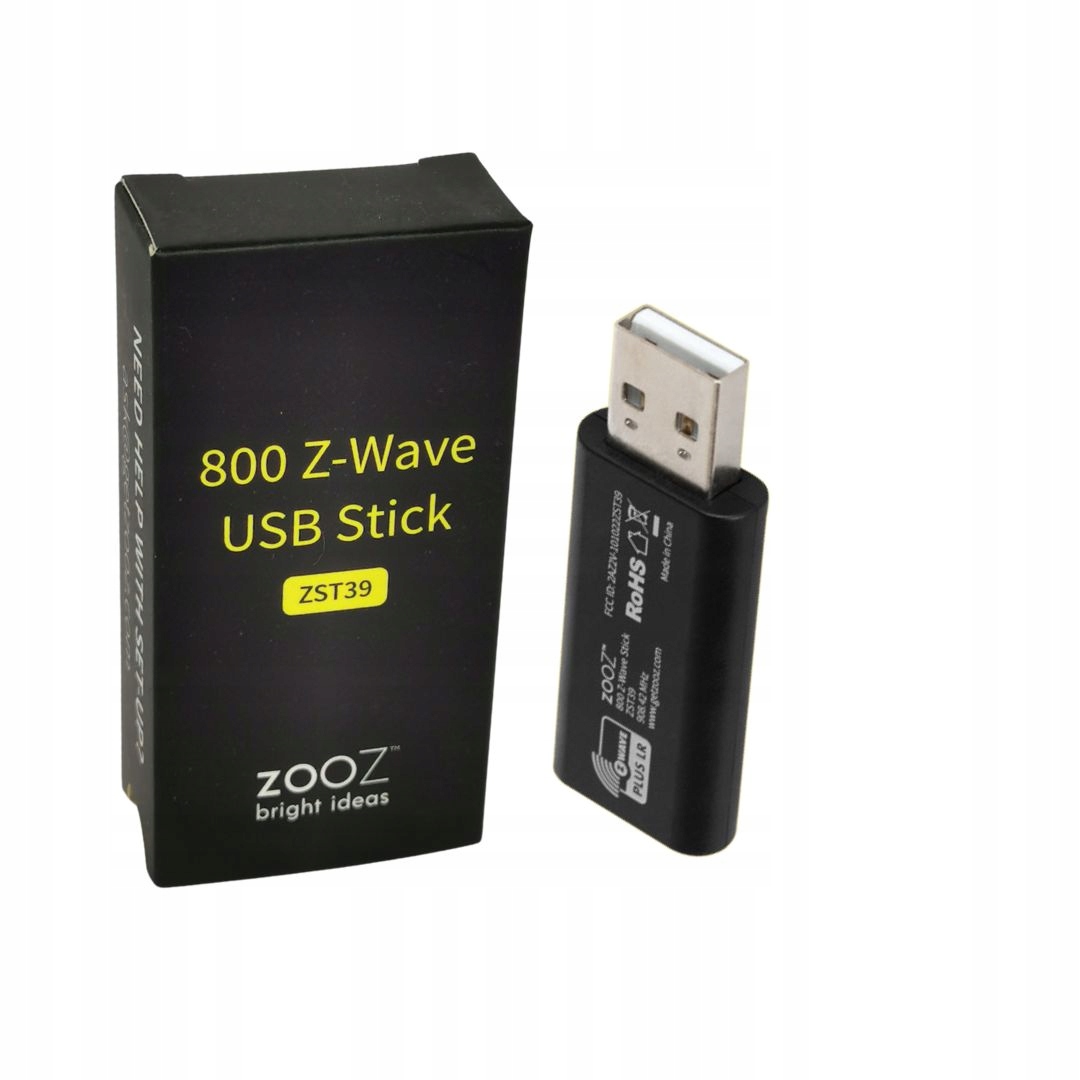 Zooz ZST39 Z-Wave Stick S2 Seria 800 Moduł USB (Home Assistant ...