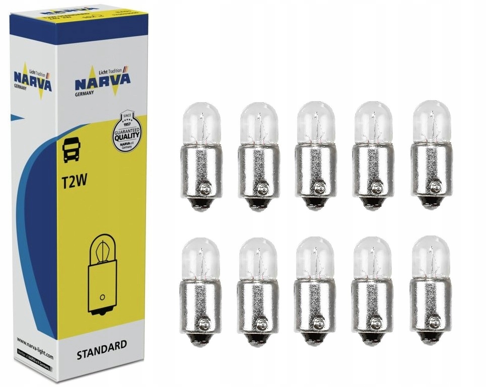 ŻARÓWKA NARVA 17063 24V 2W BA9s 4013790217318 za 14.00PLN z Myślenice ...