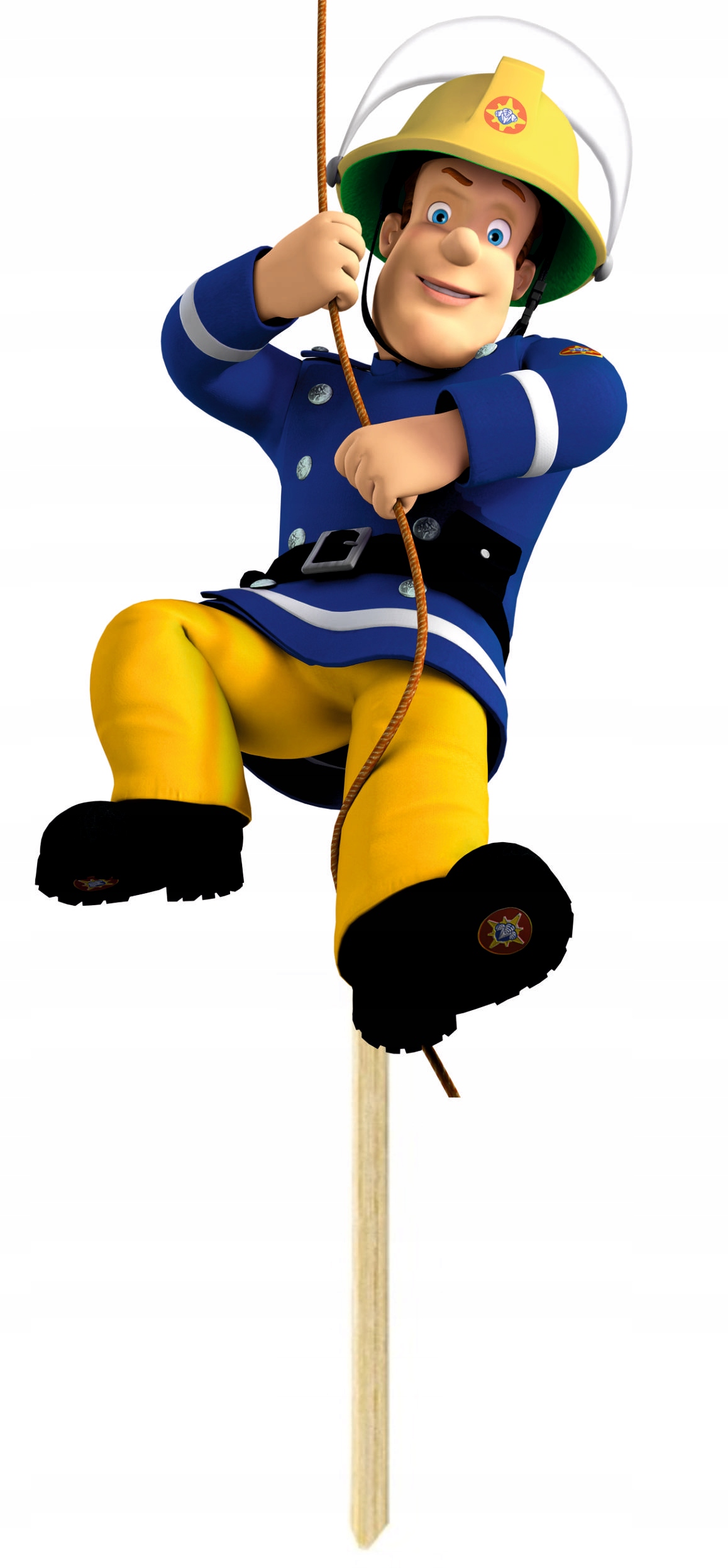 TOPPER NA TORT NA URODZINY STRAŻAK SAM NA LINIE STRAŻ POŻARNA • Cena ...