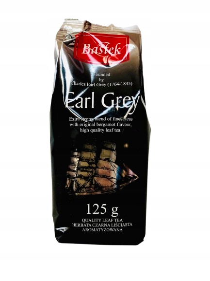 Bastek EARL GREY 125 g - Herbata czarna liściasta (5900738001704 ...