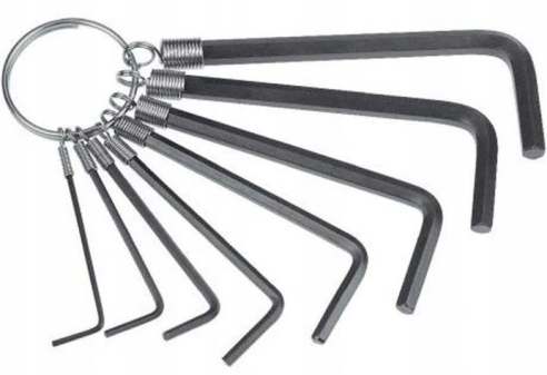 Klucze ampulowe 8szt. hex key imbus TORX NASADOWE 5905378701526 za 4 ...