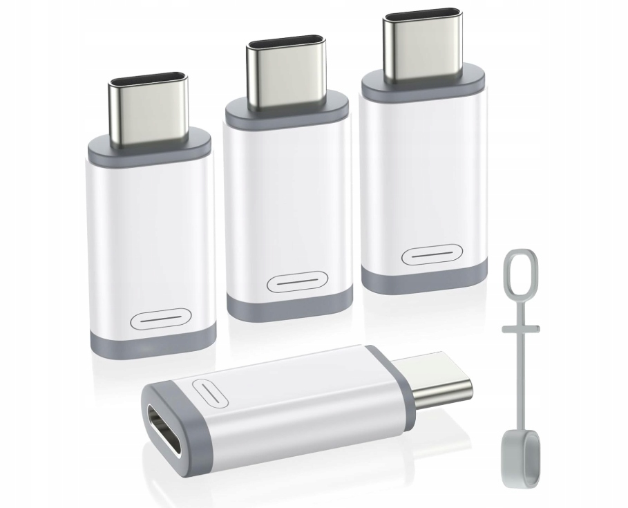 MoKo 4-Pack Lightning adaptér na USB-C – nabíjanie a synchronizácia dát ...