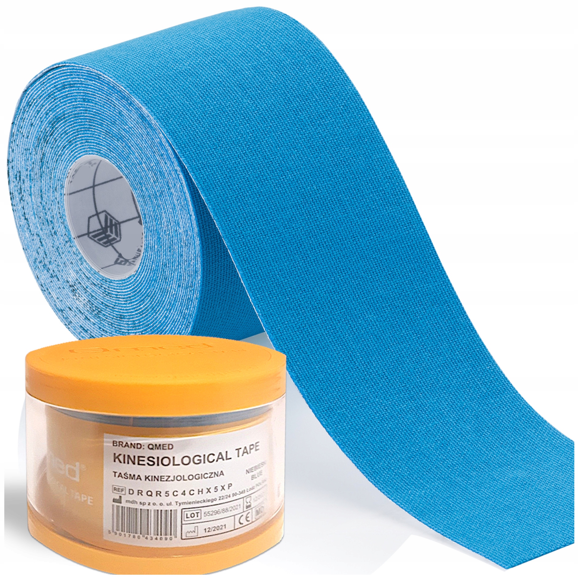 Plastry taśmy tejpy tapy taping taśma Kinezjologiczna medyczna Qmed ...