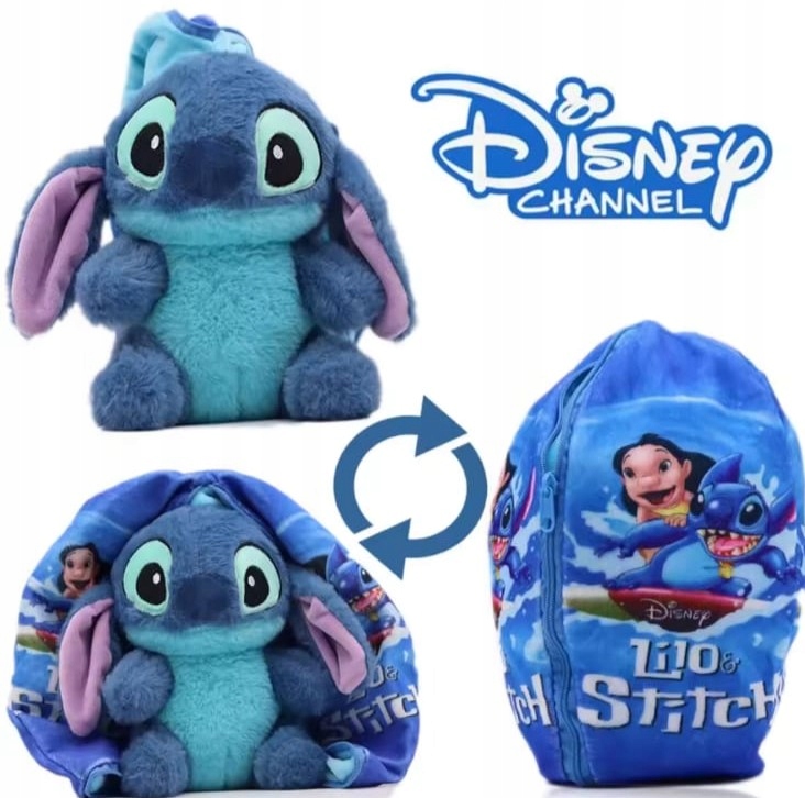 STICH MASKOTKA UKRYTY PLUSZAK STITCH PLUSZOWA MASKOTKA JAJKO 25CM ...