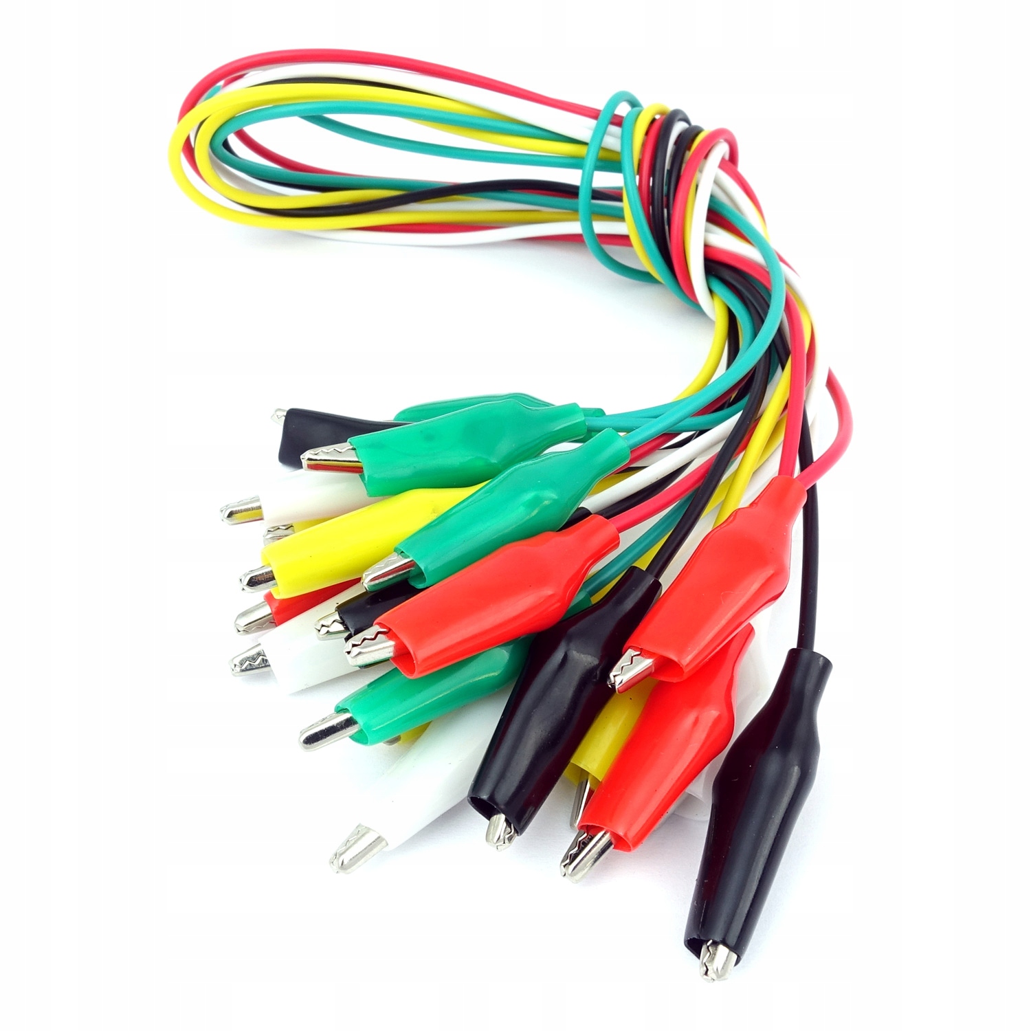 Kabely krokodýlí kabely oboustranné (10 kusů) za 56 Kč - Allegro