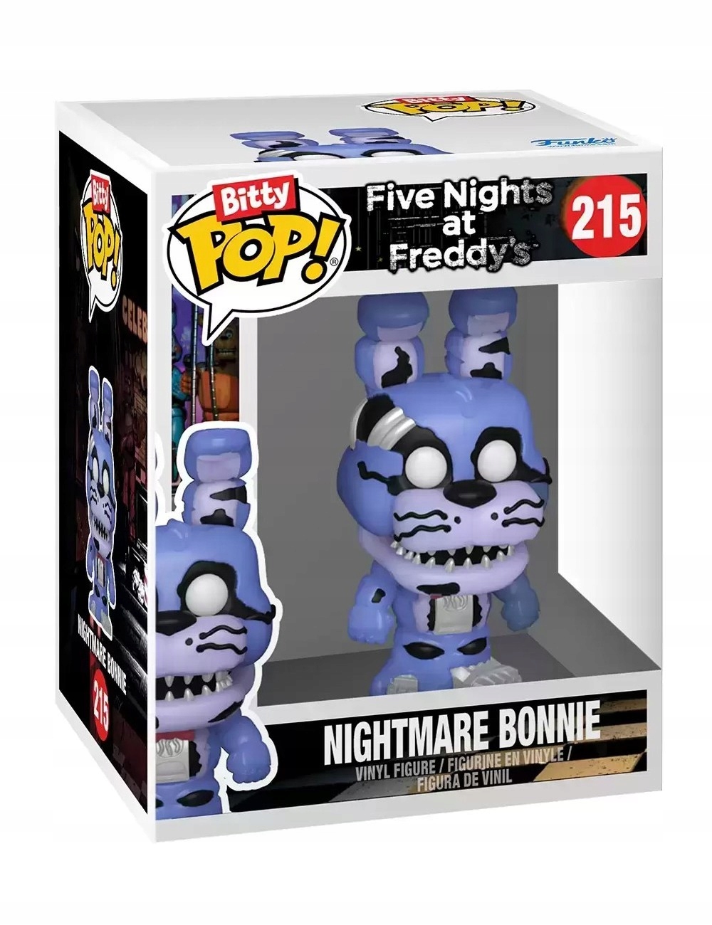 FIVE NIGHTS AT FREDDY'S Bitty Nightmare Bonnie 2.5cm Funko Pop! FNAF ...